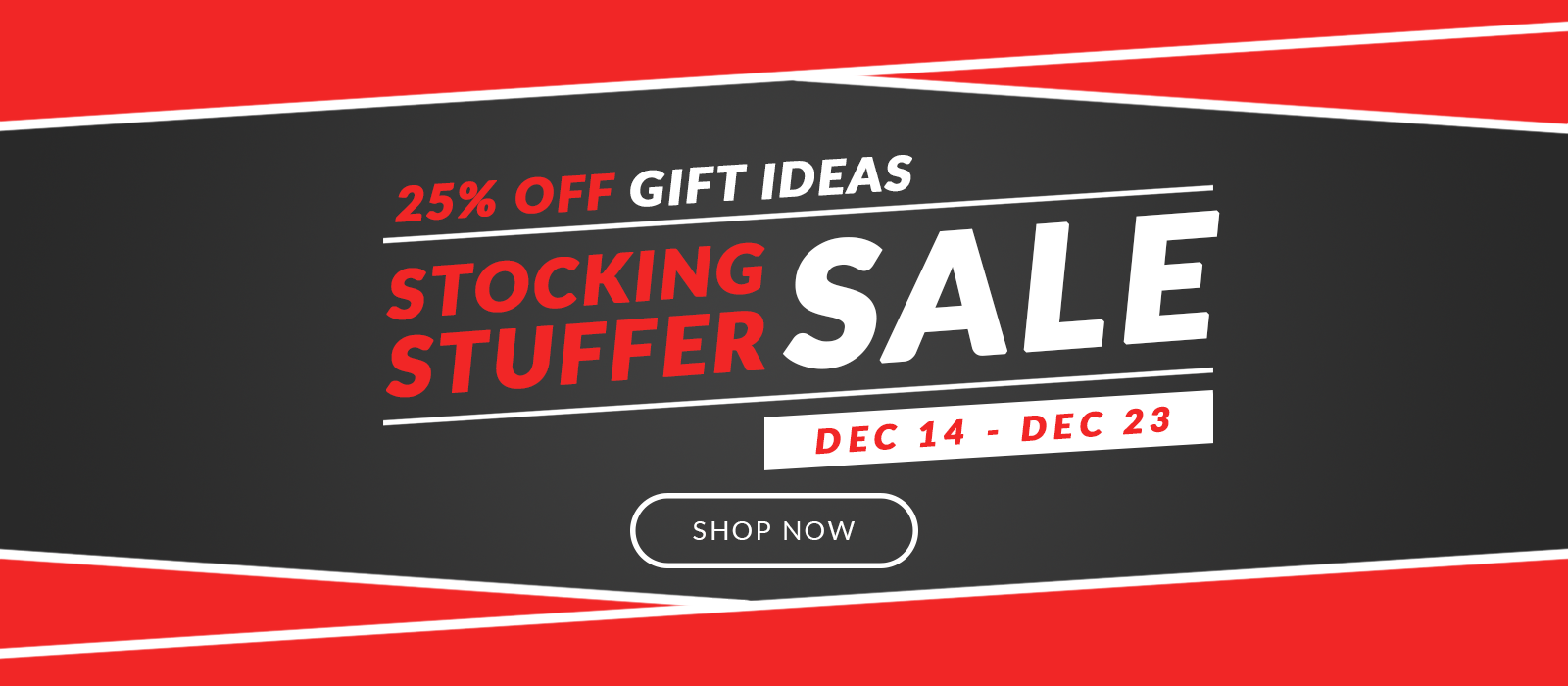 Stocking Stuffer Sale - Save 25% on last minute gift ideas!